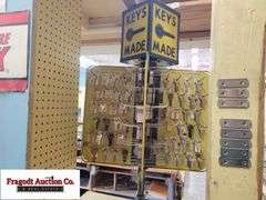 Key Blank Display Unit - Fragodt Auction and Real Estate LLC