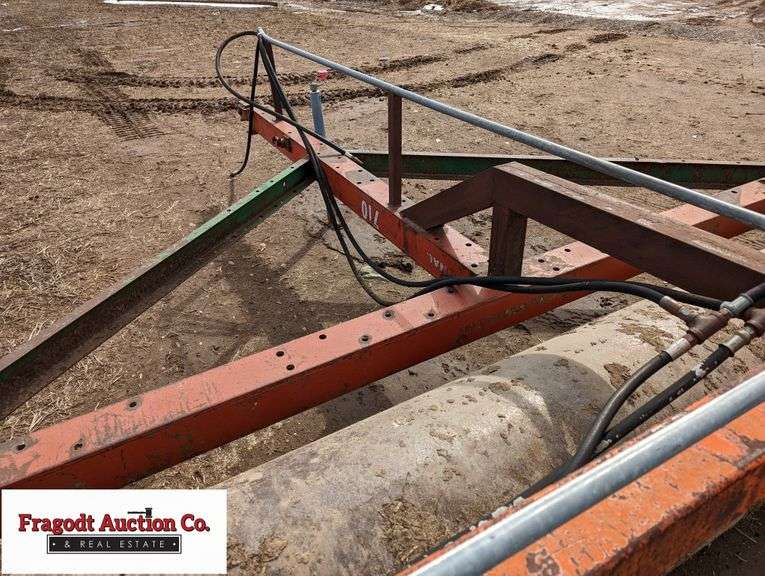 16’ Homemade Land Roller, 11L-15 Tires, Hydraulic Lift, Has Ability to ...