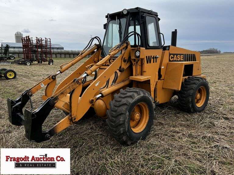 CASE W11 Articulating Loader, 4,621 Hours, Quick Tach Bucket, 15-19.5 ...