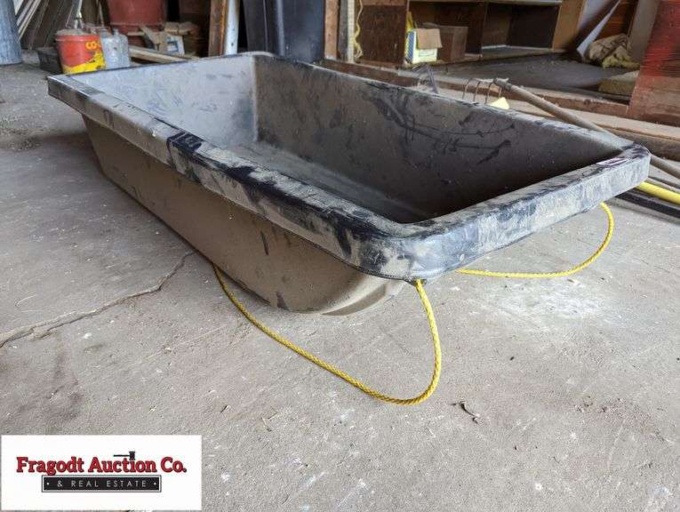 Plastic Utility Sled - Fragodt Auction and Real Estate LLC