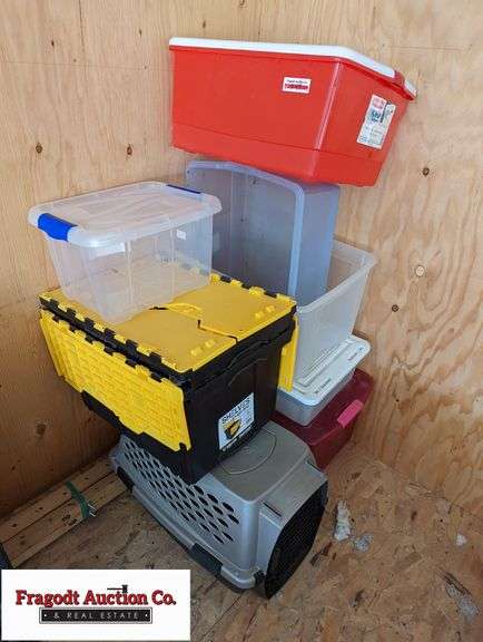Misc. Containers - Fragodt Auction and Real Estate LLC