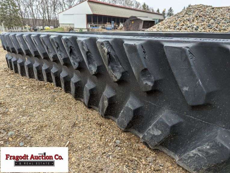 (2) 16” Goodyear Trackman Ag Tracks, off Case IH 340 Half Track, Will ...