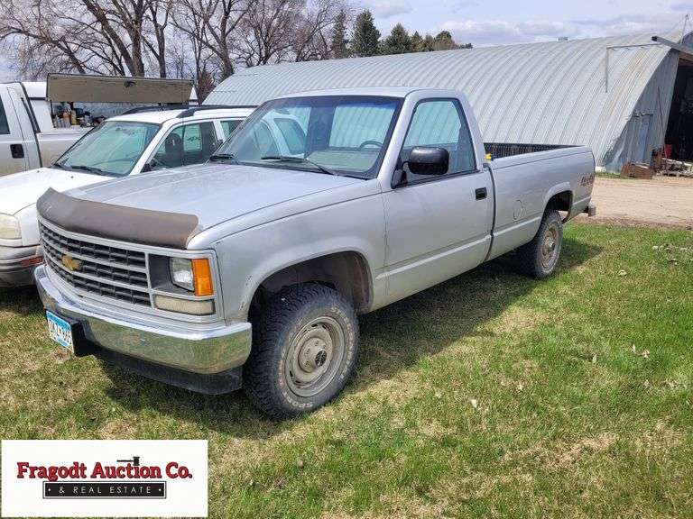 1989 Chevrolet Cheyenne Package 4x4 Pickup, Single Cab, Manual ...