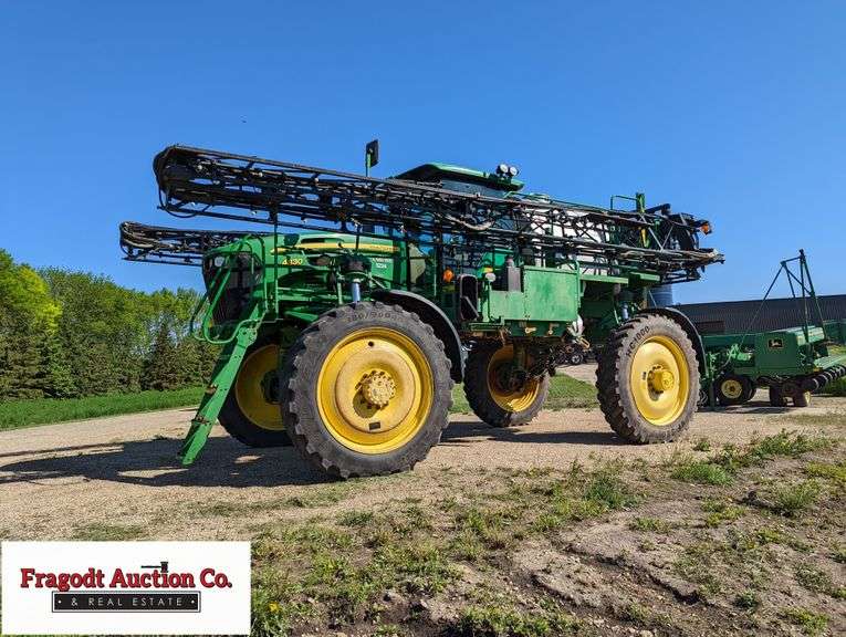 2011 John Deere 4830 Sprayer, 5,232.6 Hours, 100’ Booms, Hydrostatic ...