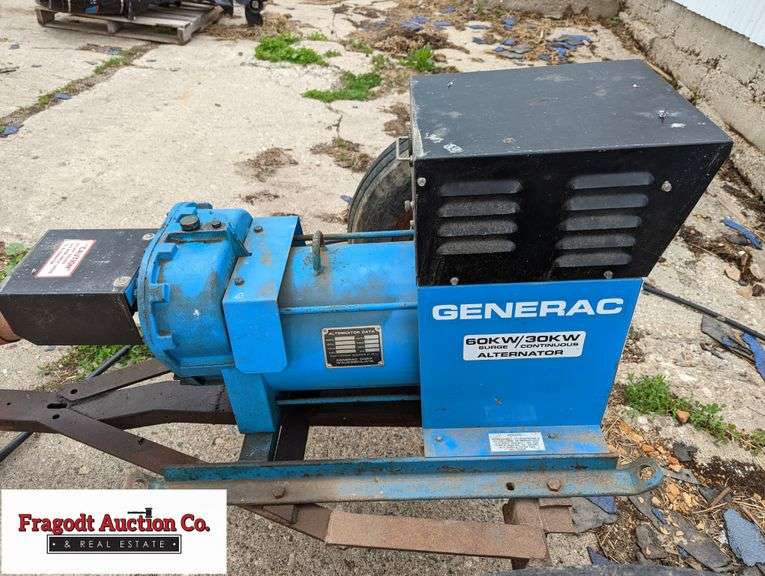 Generac Model 6871-1 PTO Generator on Cart, 540 PTO, 30,000 Watts ...