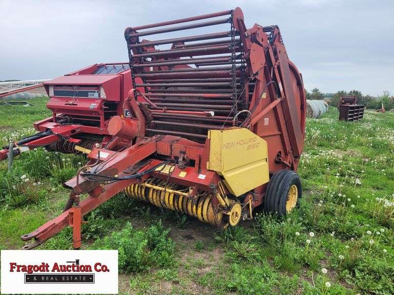 New Holland 850 Round Baler, 540 PTO, Field Ready Per Seller - Fragodt ...