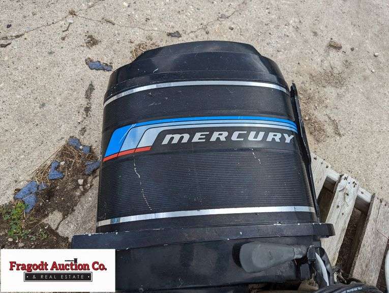 Mercury Merc 1150 Outboard Motor, 115hp, Ran in 2020 - Fragodt Auction ...