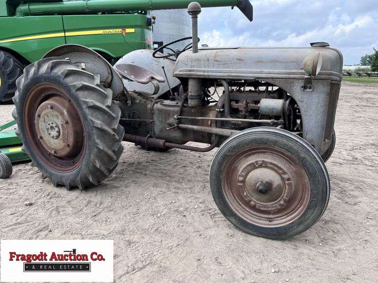 1939 Ford 9N Tractor, Engine Has Been Overhauled, - Fragodt Auction and ...