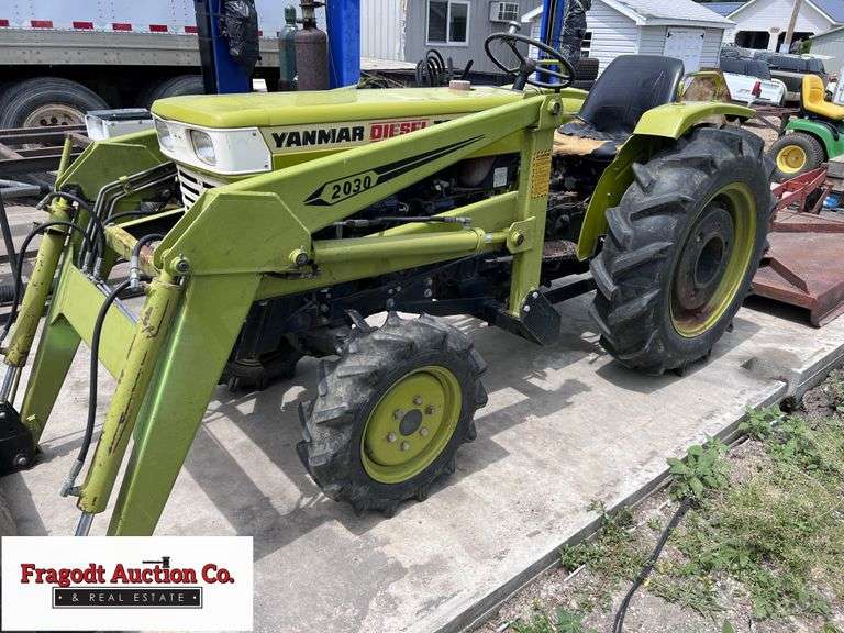 1978 Yanmar 240D Tractor with Loader – 4WD, Diesel, 1254 Hours, 4 ...