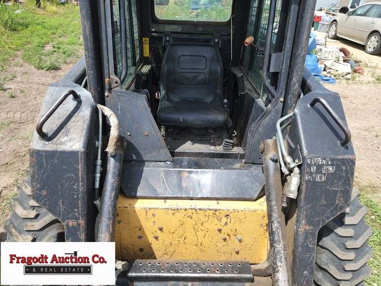 1998 New Holland LX665 Turbo Super Boom Skid Loader, Has Door, Cab/Heat ...