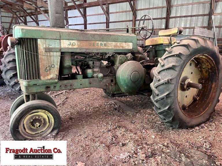John Deere 620 NF – Unknown Running Condition, SN: - Fragodt Auction ...