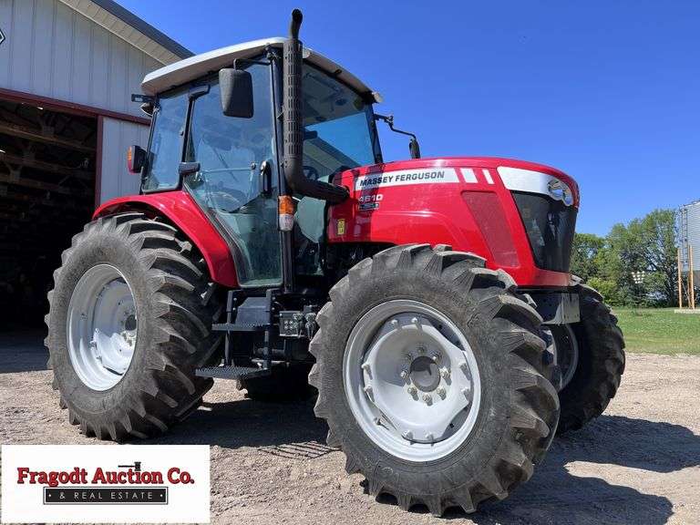 2014 Massey-Ferguson 4610 MFWD - Full Cab, Heat and A/C, 816 Hours, 18. ...
