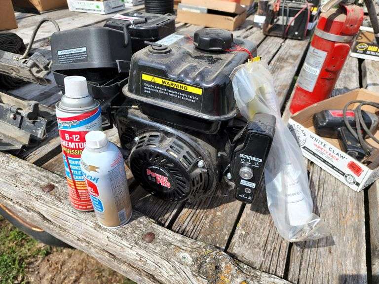 Power Pro 6.5 HP Gas Engine, Untested - Fragodt Auction and Real Estate LLC