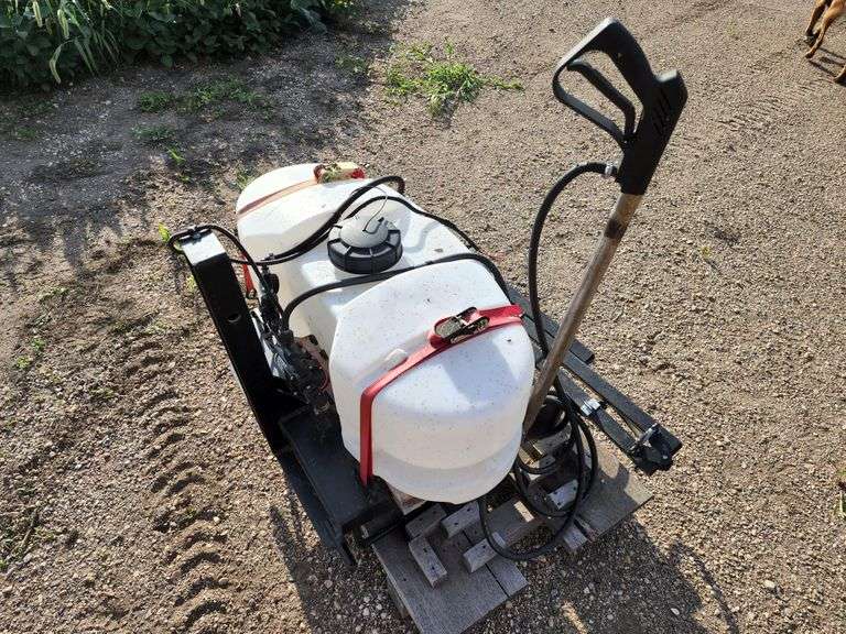 25 Gallon CAT 1 3pt or UTV Sprayer, High Flow Pump, Folding Boom ...