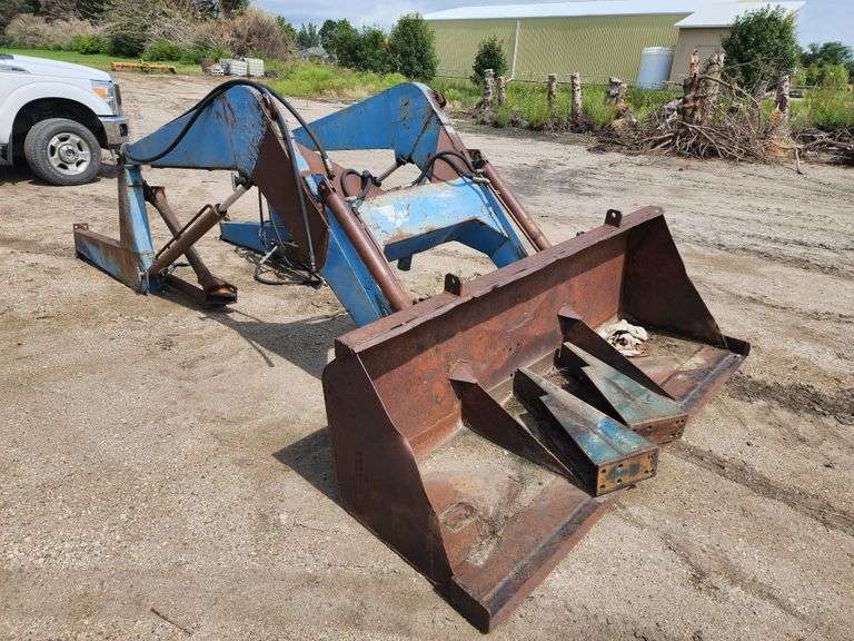 Allied Hydraulic Loader, 7’ Bucket with Mounting Brackets, Came off ...