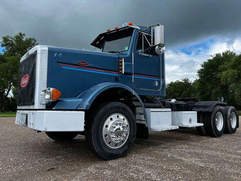 1995 Peterbilt 378 Daycab, Eaton Fuller 13 Speed T - Fragodt Auction ...