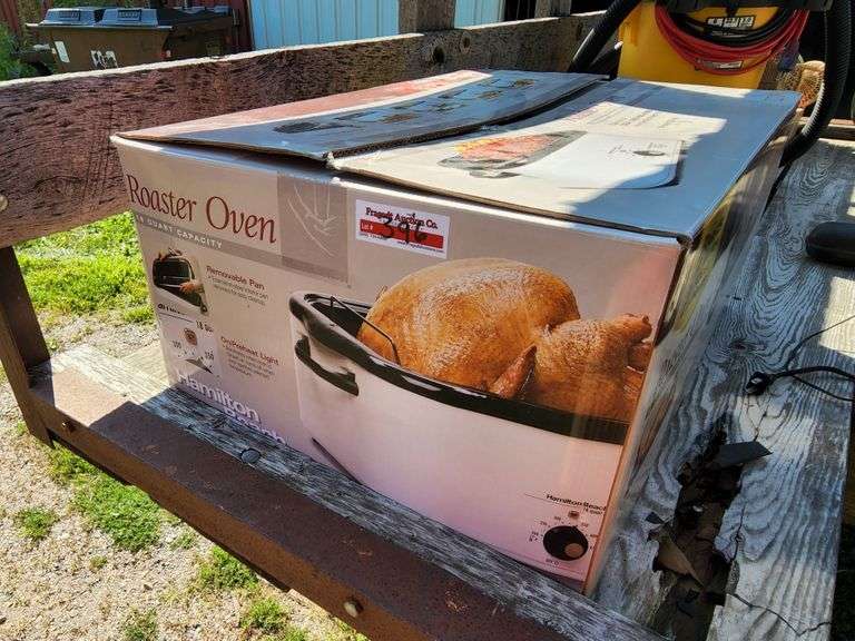 Hamilton Beach 18 Quart Roaster - Fragodt Auction and Real Estate LLC