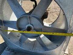 Sukup 28” Bin Fan with 10hp Single Phase Motor in Working Order Per ...