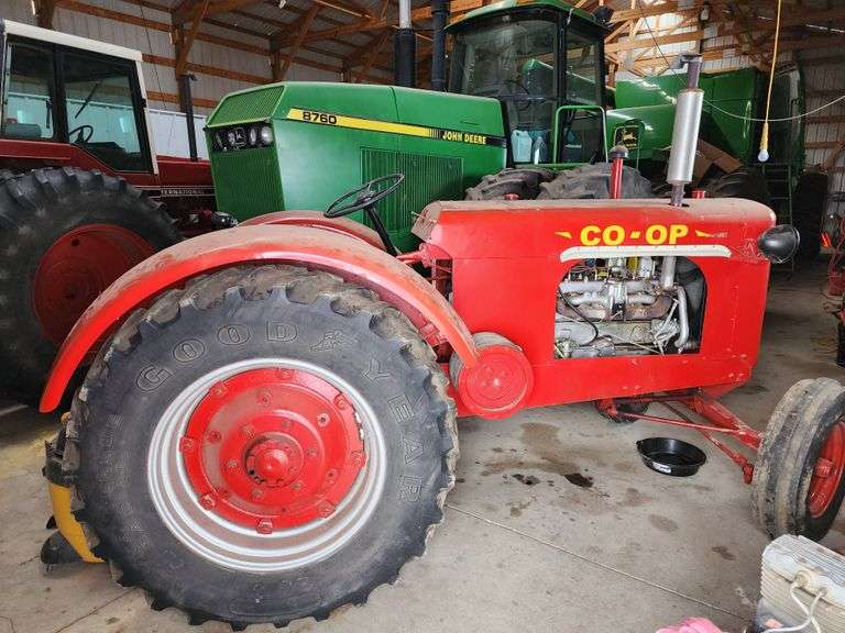 Co-op Model 3 Tractor, 14.9R30 Rears, 1 New Front Tire, 5 Speed with ...