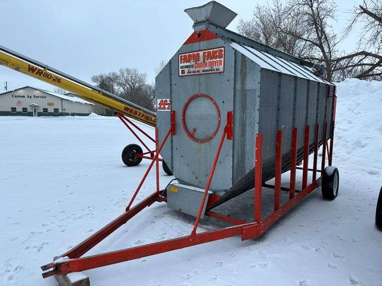 Farm Fans AB-180A Grain Dryer, LP, 3,451 Hours, Dryer is Guaranteed to ...