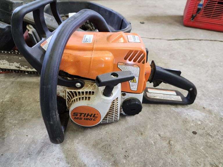 STIHL MS180C Chainsaw, Tested and Works - Fragodt Auction and Real ...
