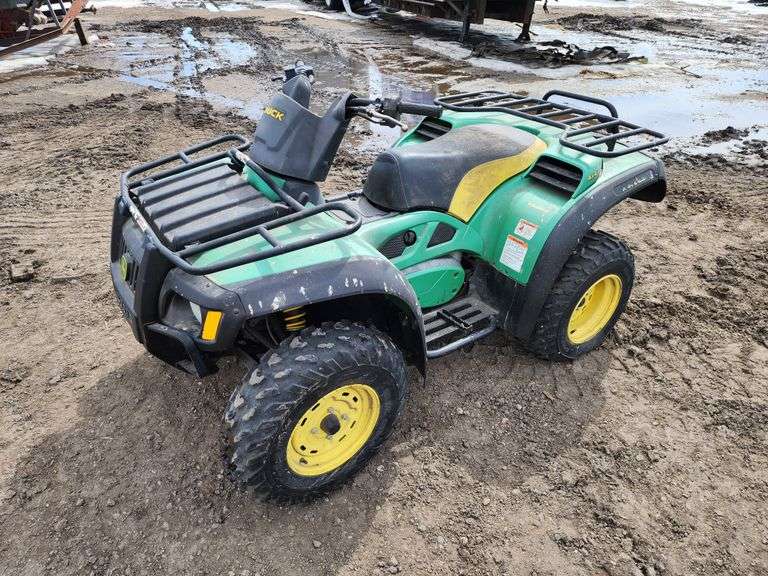 John Deere Buck 500 ATV, CVT Trans, 4x4, Solid Rear Axle, Like New ...