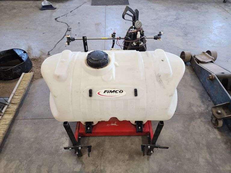 60 Gallon Fimco Sprayer on Skid, NEW 4.5GPM High Performance Pump ...