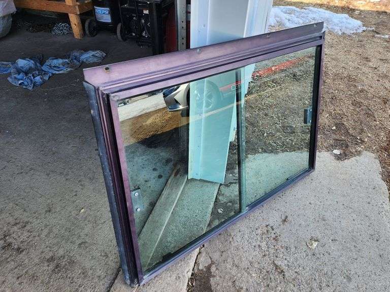 Sliding Rear Window for John Deere Sound Guard Cab, Complete with ...