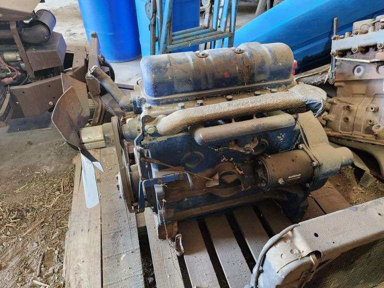 Ford Industrial 4 Cylinder Gas Engine, New Starter, Radiator was Gone ...