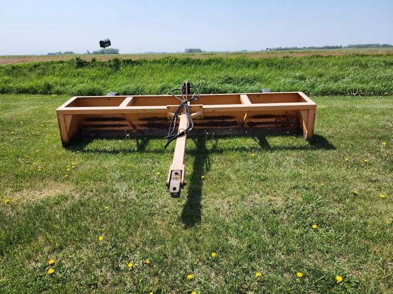 12’ Hydraulic Box Scraper - Fragodt Auction and Real Estate LLC