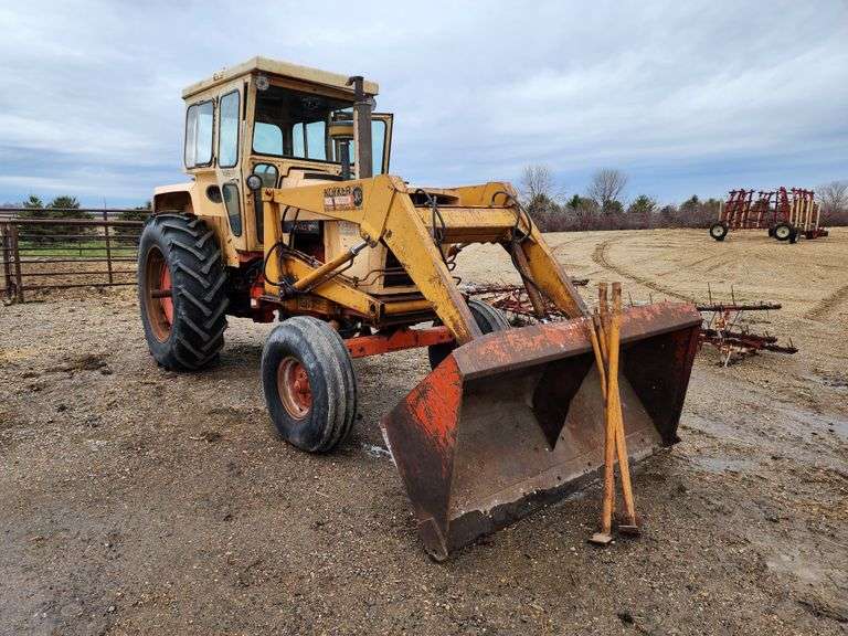 Case 1070 with Koyker K5 Loader, Unknown Hours, 2 Rear Remotes, 540/ ...