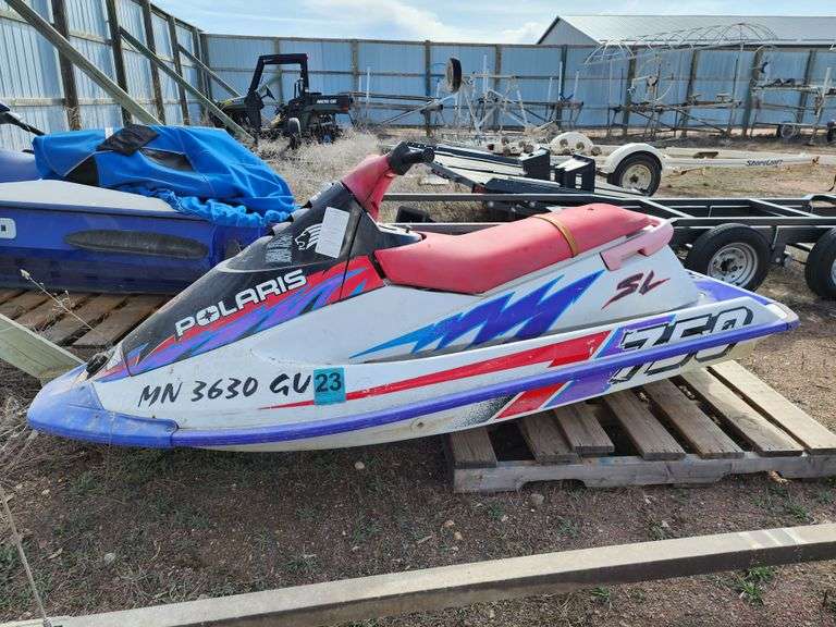 Polaris 750 SL Jet Ski, *Has Blown Motor - Fragodt Auction and Real ...