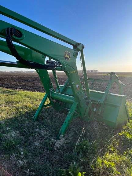 John Deere H480 Loader with Joystick Control, Mounts for a John Deere ...