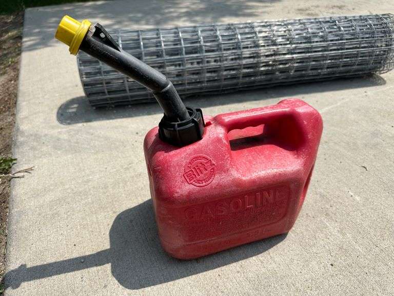 1 Gallon Gas Can - Fragodt Auction and Real Estate LLC