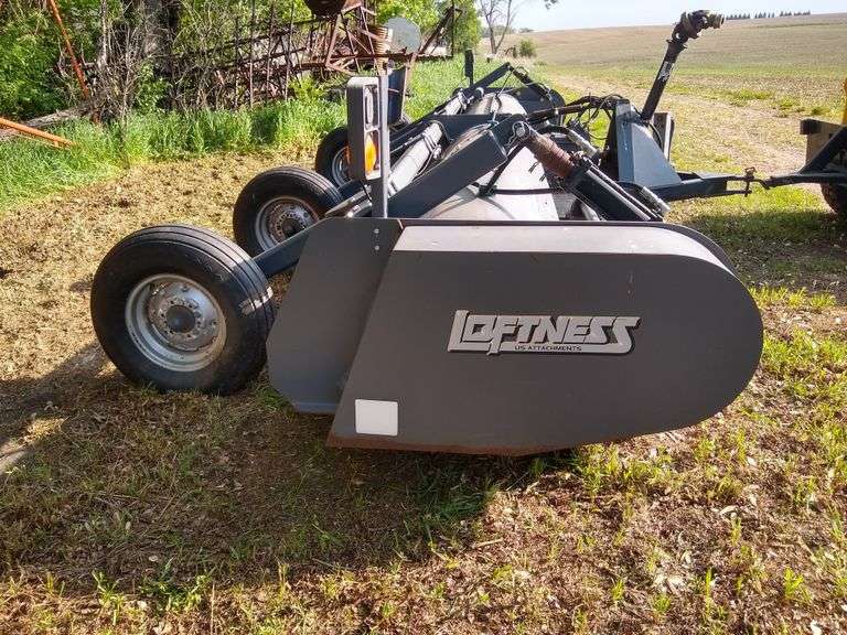 2009 Loftness Stalk Chopper, 20’, 1000 PTO, High Residue Stalk Chopper ...