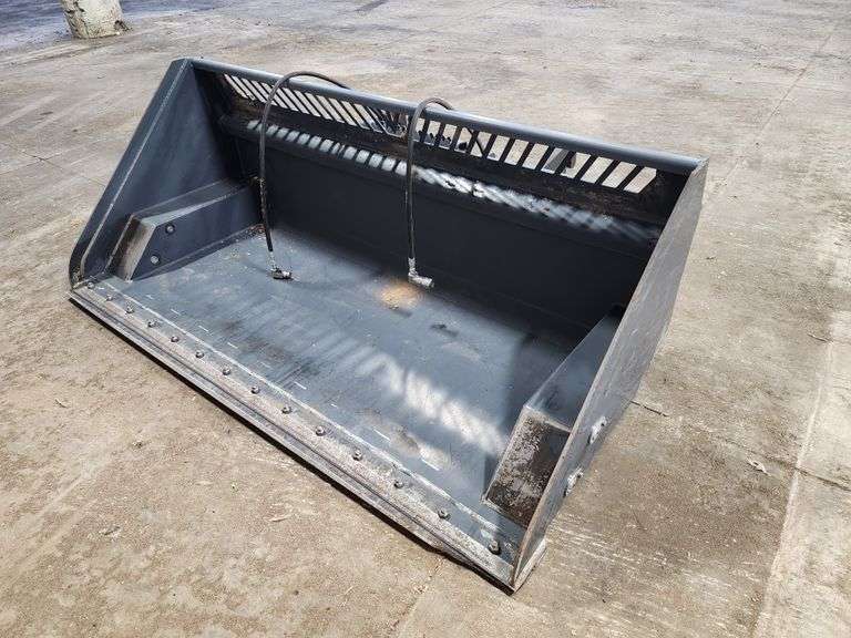 Virnig 84" Material Bucket, High Lift, Item Number: DMP84, Has Skid ...