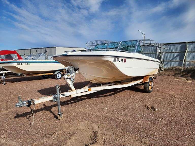 Mark Twain 16-TRI-140 Boat with Inboard MerCruiser 140 Engine, on Mark ...