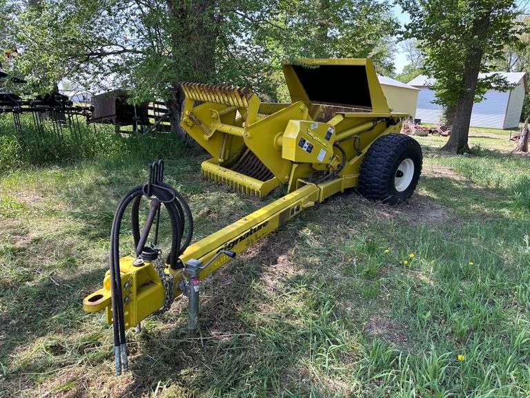 Degelman RP6000 Rock Picker, 6’ Grille Width, Manual Tongue Swing, Rear ...