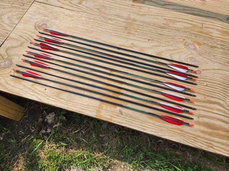 12 New Beman ICS500 Carbon Arrows - Fragodt Auction and Real Estate LLC