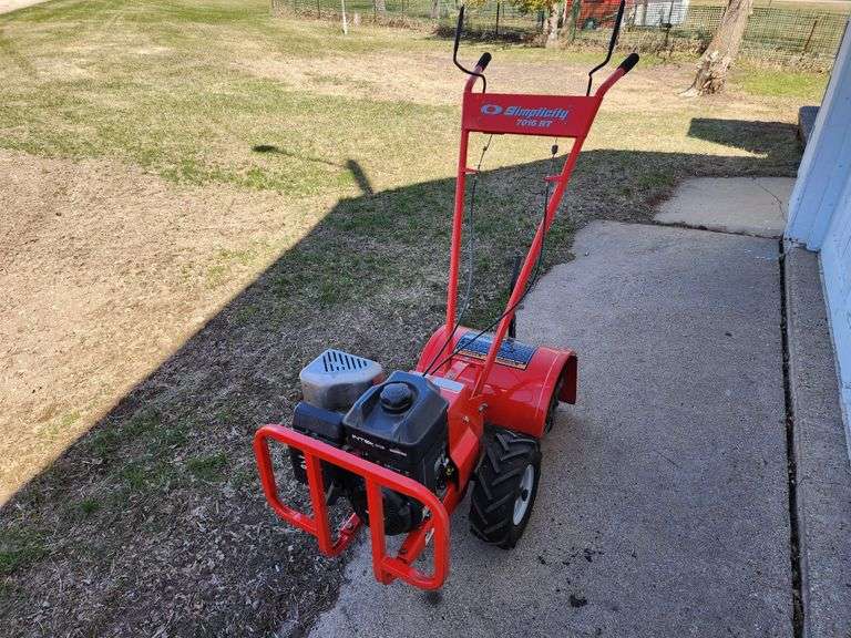 Simplicity Model 7016PT Rear Tine Tiller, 7.0hp Engine, 16”, Was Used ...