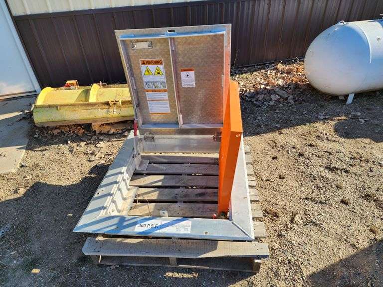 Aluminum Access Hatch, Overall Size of Frame is 39” x 36” x 7” Tall ...