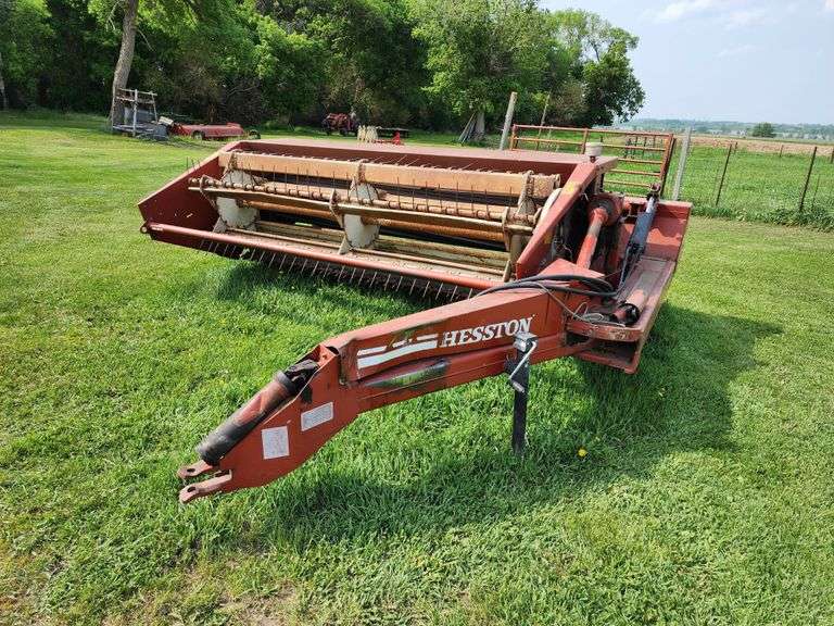 Hesston Model 1091 Haybine, 9’ Cut, 540 PTO, Bolt on Sections, SN: 7713 ...