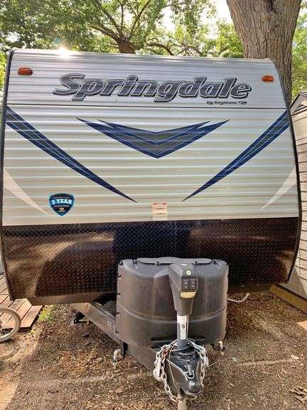 2018 Springdale Model 2980bh Camper, Quad Bunkhouse with Center ...