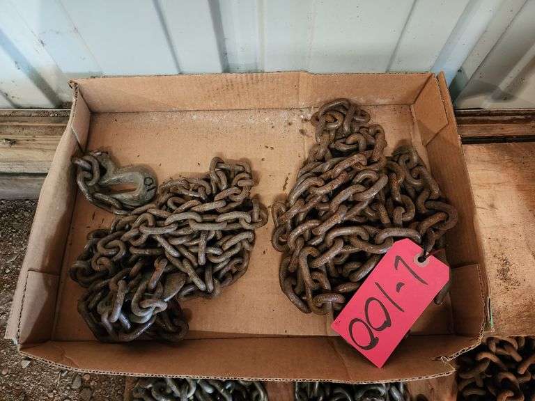 (2) Log Chains (Lengths in Photos), Buying All One Money - Fragodt ...