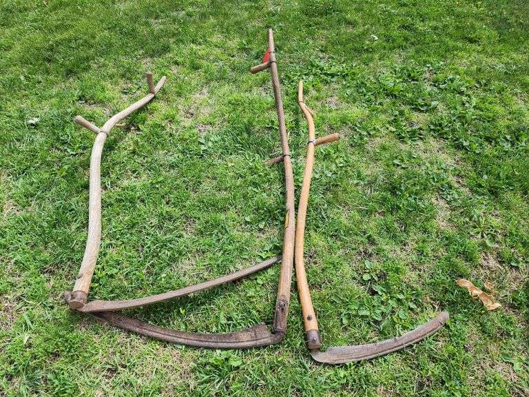 (3) Scythes, Buying All One Money - Fragodt Auction and Real Estate LLC