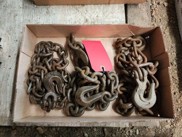 (3) Log Chains (Lengths in Photos), Buying All One Money - Fragodt ...