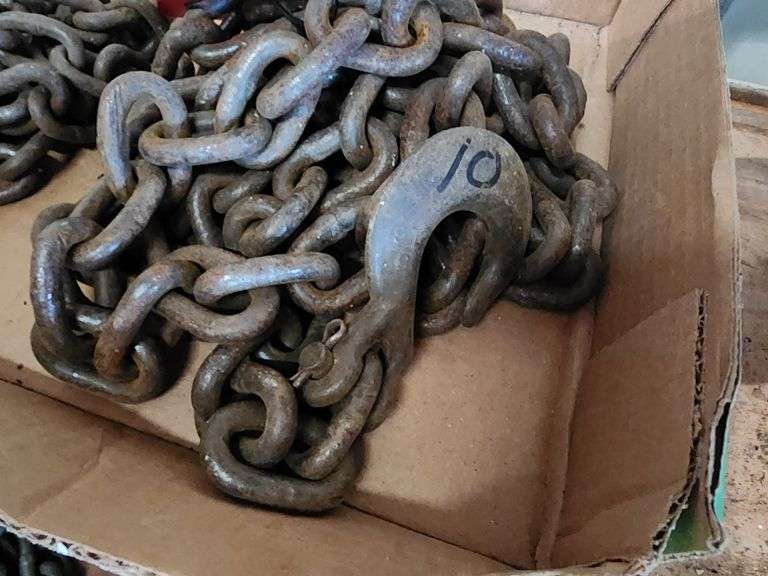 (2) Log Chains (Lengths in Photos), Buying All One Money - Fragodt ...