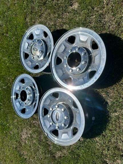 Ford Super Duty 8 Bolt Rims - Fragodt Auction and Real Estate LLC