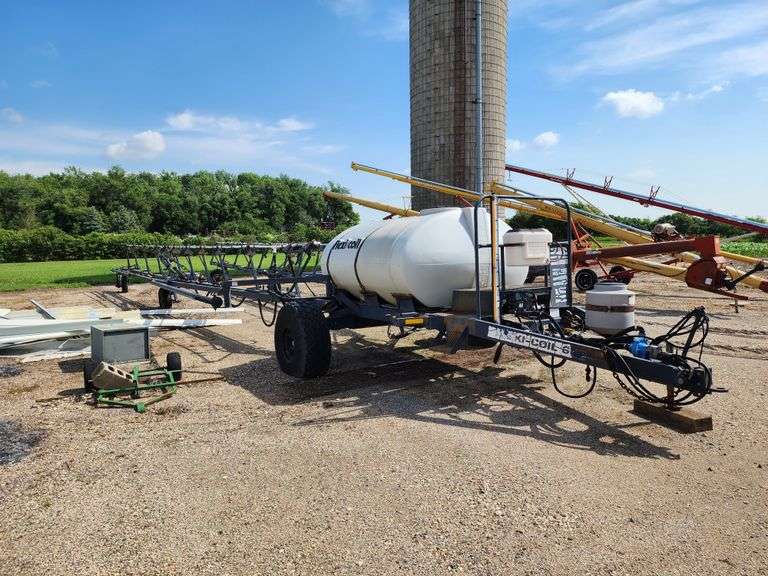 Flex Coil 65 Sprayer, 90’ Boom, 1000 Gallon Tank, Monitor, Mixing Cone ...