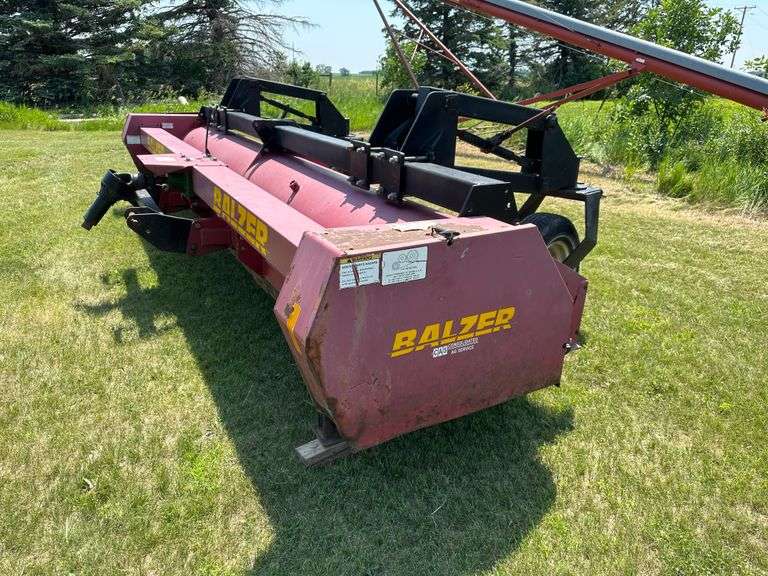 Balzer 1500 Stalk Chopper, 1000 PTO, 15’, 215/70R15 Tires, SN: 1033 ...